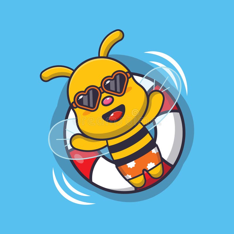 Bee Swimming Stock Illustrations – 114 Bee Swimming Stock Illustrations ...