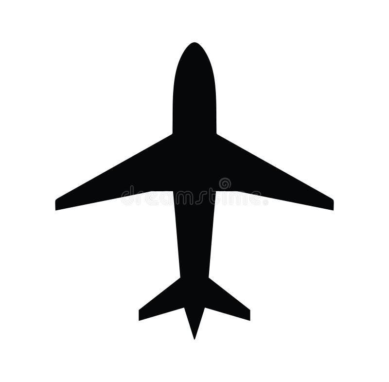 Airplane Icon. Airplane Icon Transportation Logo Template Stock Vector ...