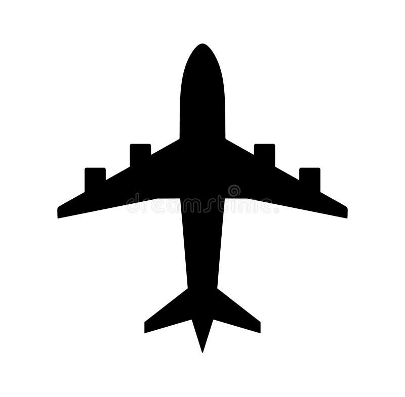 Airplane Icon. Airplane Icon Transportation Logo Template Stock ...