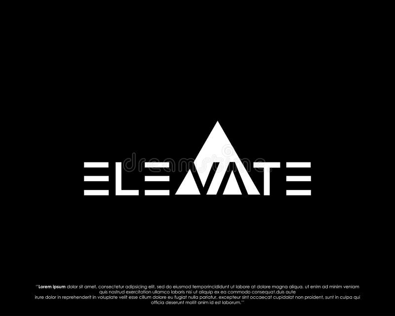 Elevate Logo Stock Illustrations – 1,610 Elevate Logo Stock ...
