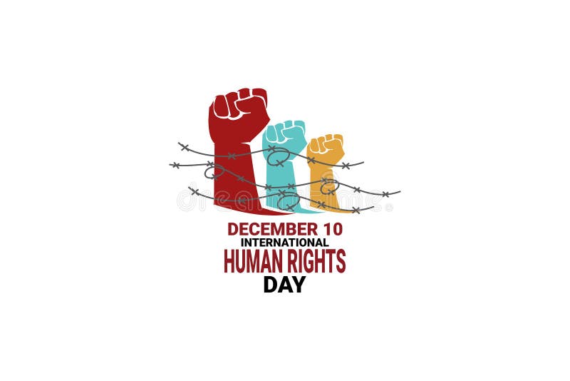 December 10, International Human Rights Day Vector Illustration. Stock ...