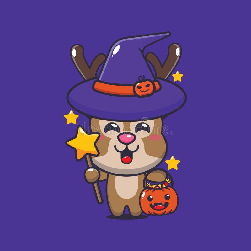 Witch Deer Stock Illustrations – 227 Witch Deer Stock Illustrations ...