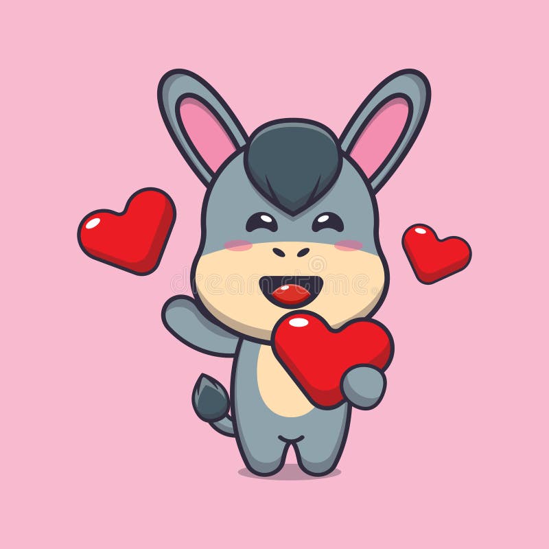 Donkey Heart Stock Illustrations – 347 Donkey Heart Stock Illustrations ...