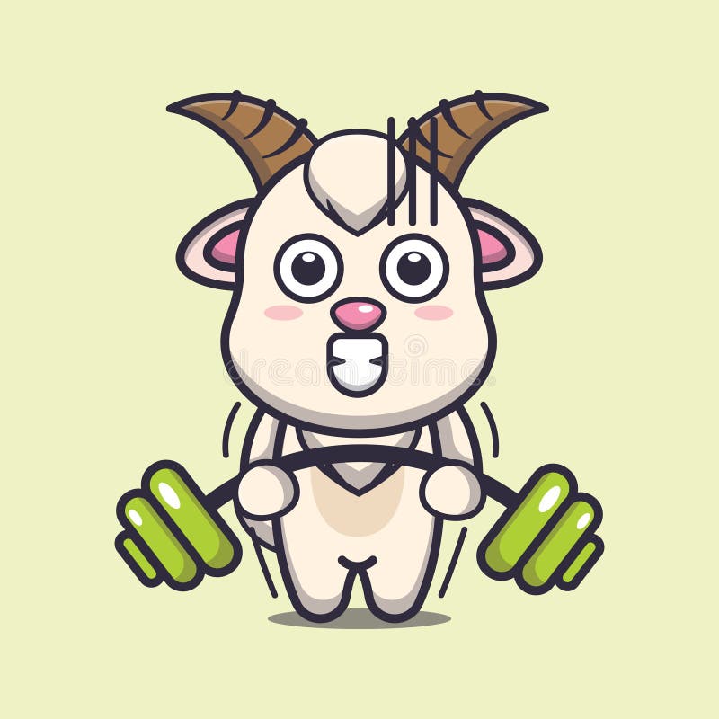 Bodybuilding Vector Goat Stock Illustrations – 15 Bodybuilding Vector ...