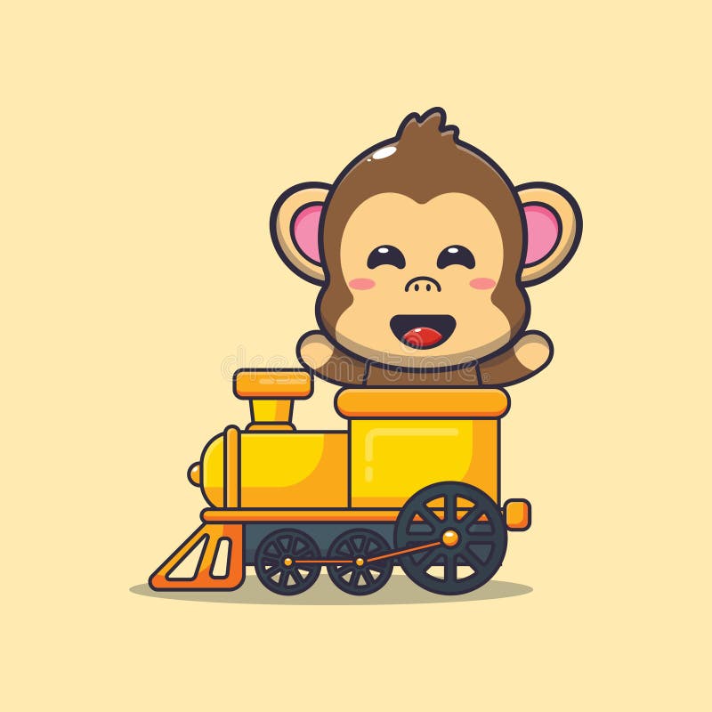 Monkey Train Stock Illustrations – 434 Monkey Train Stock Illustrations ...