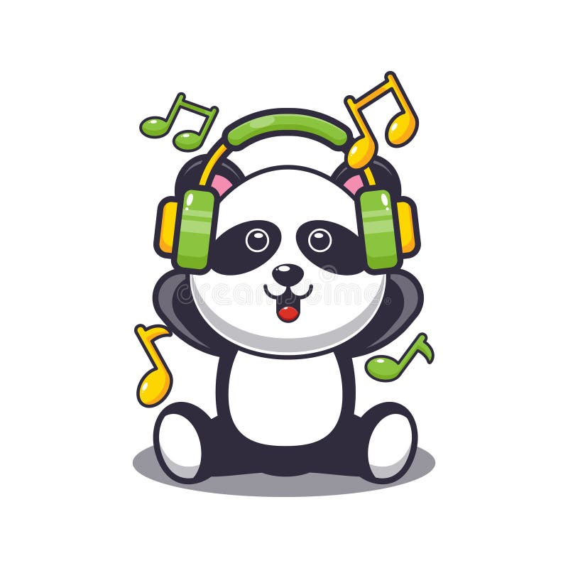 Headphone Kids Stock Illustrations – 577 Headphone Kids Stock ...