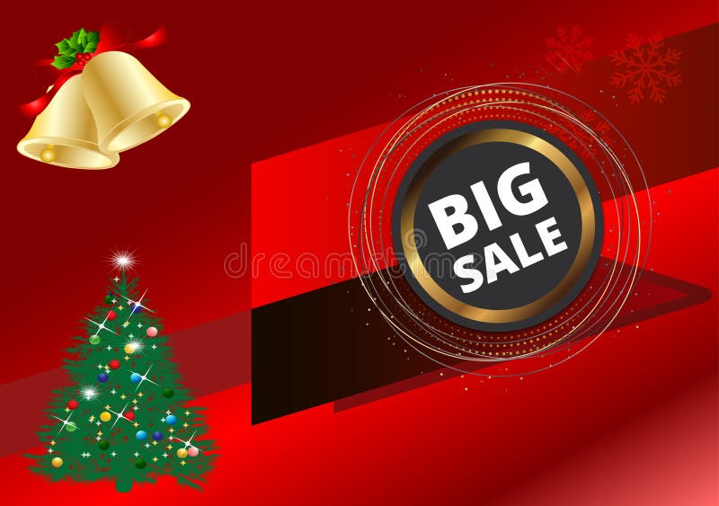 Christmas Sale Banner. Merry Christmas Offer Up To Sale Off Promo ...