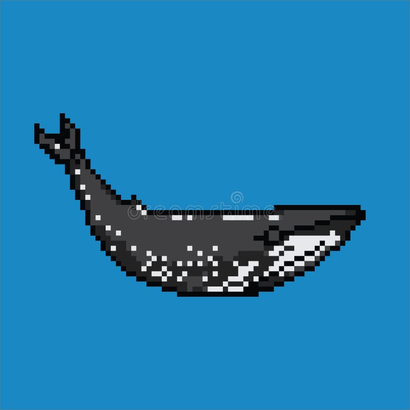 Pixel Whale Stock Illustrations – 188 Pixel Whale Stock Illustrations ...