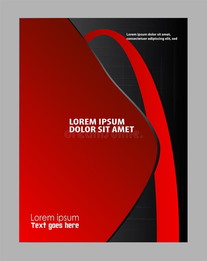 Stylish Presentation of Business Poster, Flyer Layout Template Stock ...