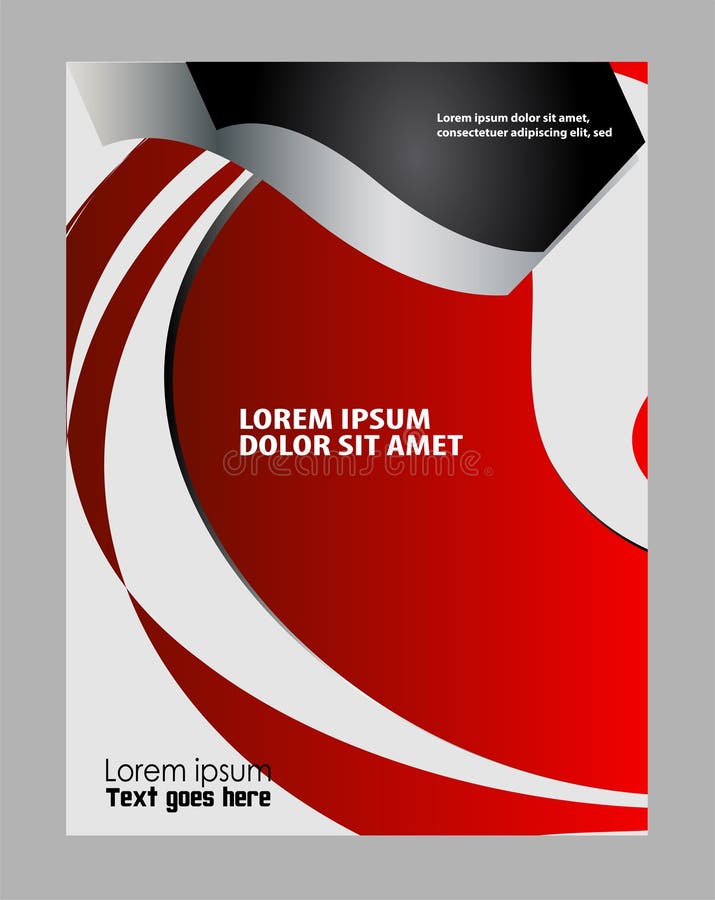 Stylish Presentation of Business Poster, Flyer Layout Template Stock ...