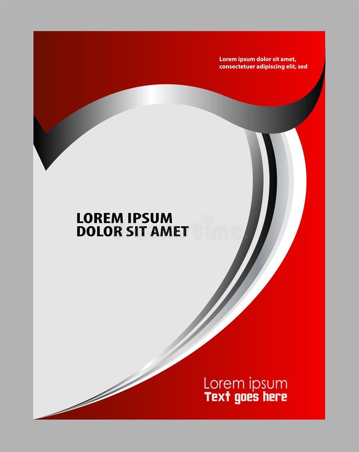 Stylish Presentation of Business Poster, Flyer Layout Template Stock ...