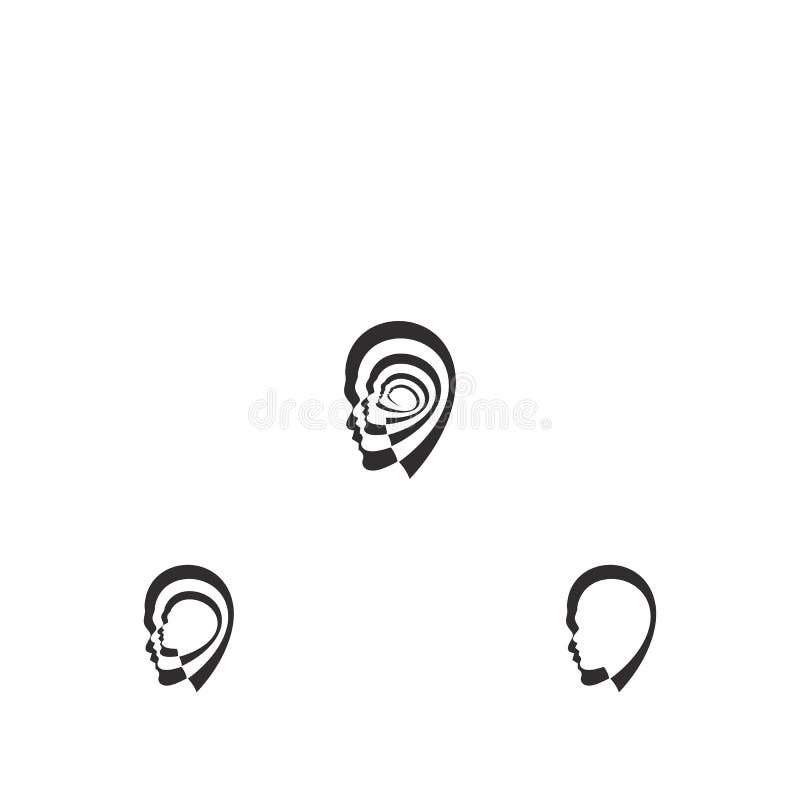 Human Face Inspired Logo Designs .Human Face Line Art Logo Designs ...