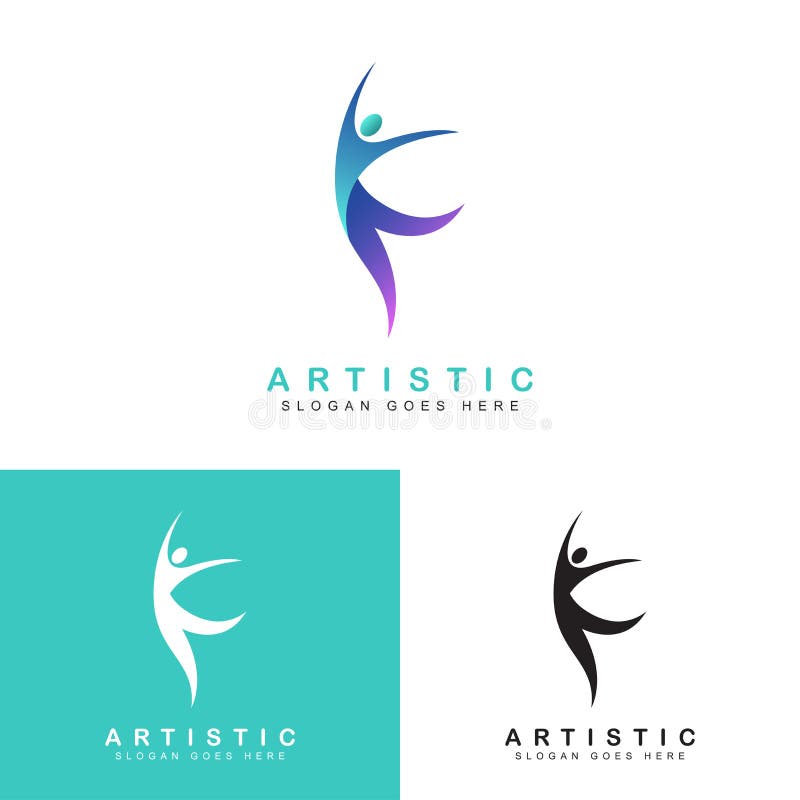 Dance Logo Creative Design. Dance Icon Abstract. Vector Illustration ...