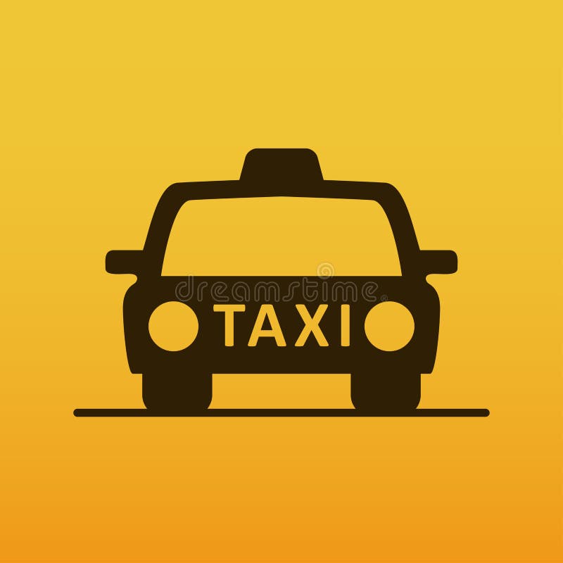 Delivery Taxi Logo Illustration Vector. Taxi Service Icon. Eps4 Stock ...