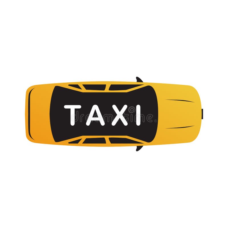 Delivery Taxi Logo Illustration Vector. Taxi Yellow Service Icon. Eps2 ...