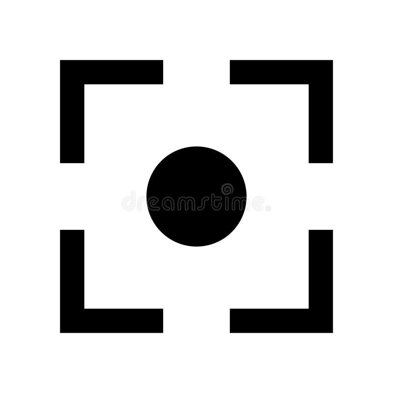 Capture Icon for Web User Interface Design Stock Vector - Illustration ...