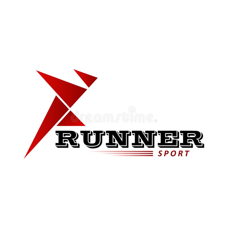 Running Logo Illustration Vector Template. Running Sign for Sport Logo ...