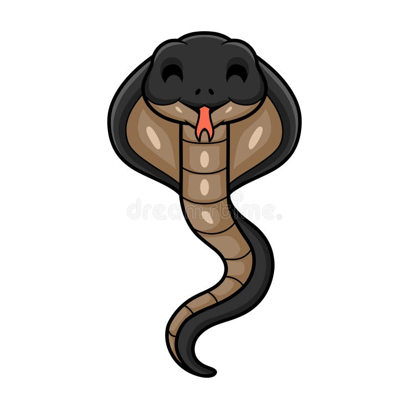 Spitting Cobra Drawing