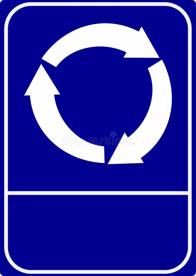 Must Follow the Direction Specified by the Roundabout Stock ...