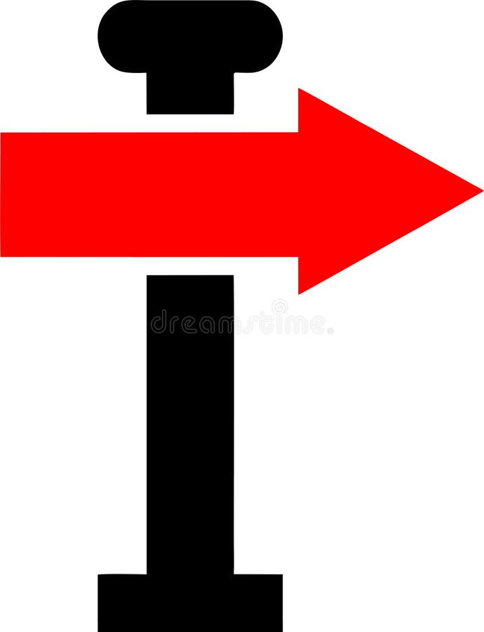 Illustration Vector Graphic of Simple Directional Icon or Sign Icon ...