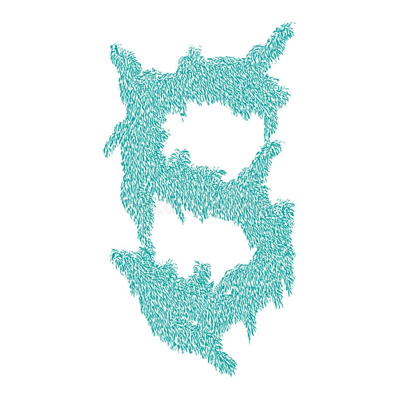 Bizarre Decorative Letter.Custom Art Font. Stock Illustration ...