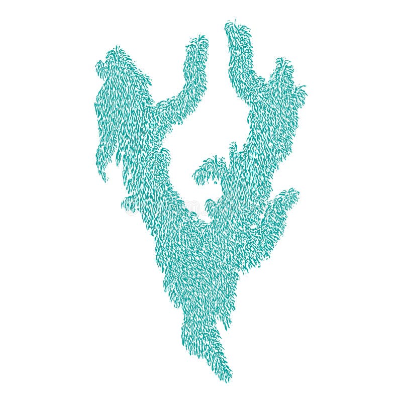 Bizarre Decorative Letter.Custom Art Font. Stock Illustration ...