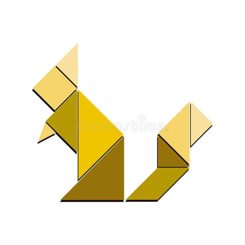 Squirrel Geometry Stock Illustrations – 123 Squirrel Geometry Stock ...