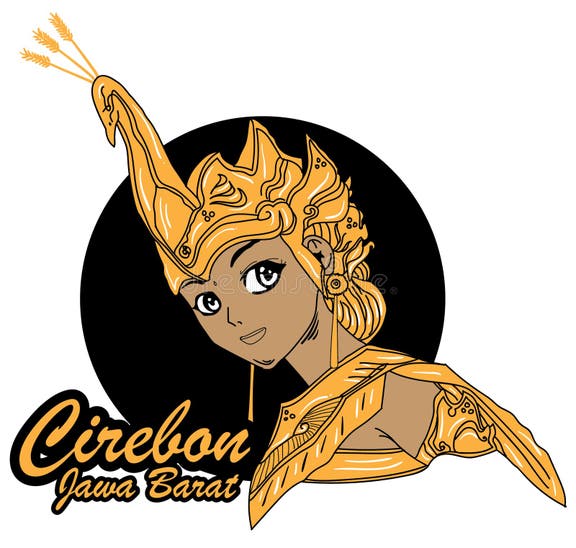 Traditional Culture of Cirebon Indonesia Stock Illustration ...