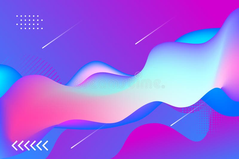 Abstract Colorful Wave Background for Landing Page and Website Stock ...