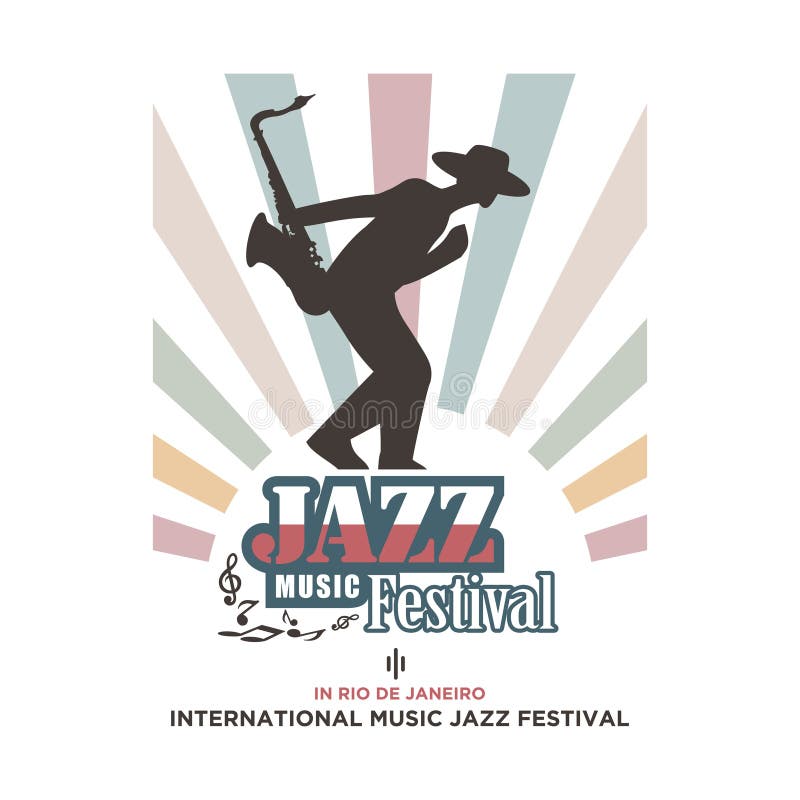 Logo Concept for a Major Jazz Music Festival Event or Local Music Jazz ...