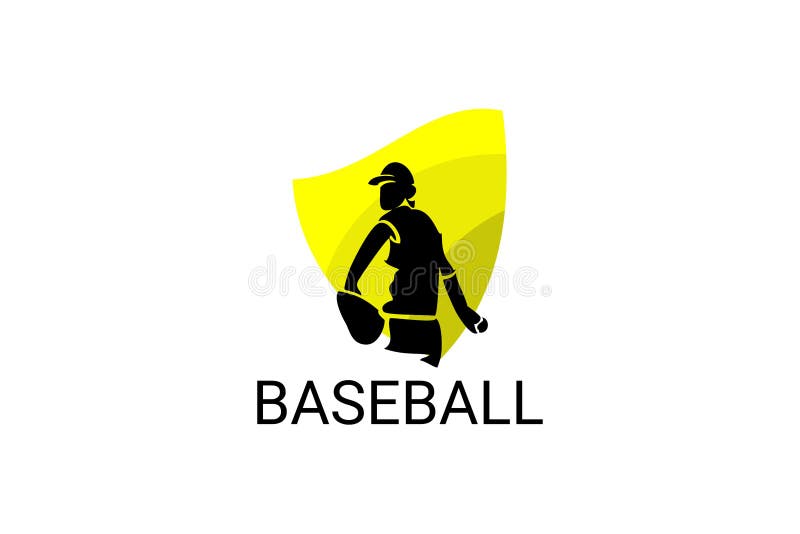 Baseball Sport Vector Line Icon. an Athlete Playing Baseball Stock ...