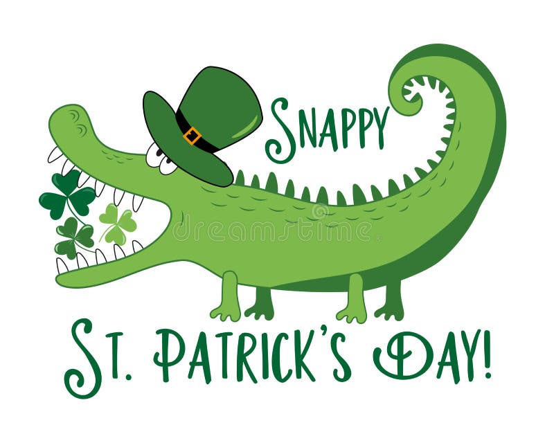 Snappy St. Patrick S Day- Funny St Patrick S Day Design. Funny ...