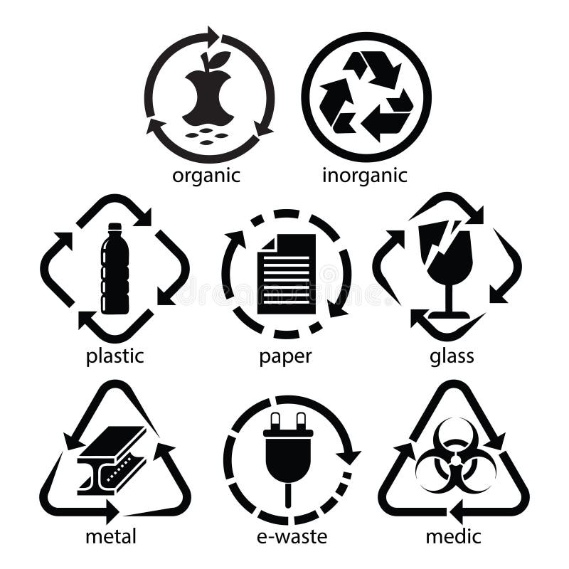 Trash Inorganic Stock Illustrations – 74 Trash Inorganic Stock ...