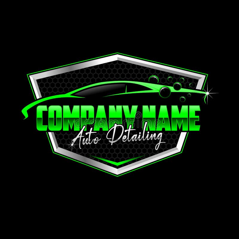 Car Auto Detail Logo Symbol Stock Vector - Illustration of icon, detail ...