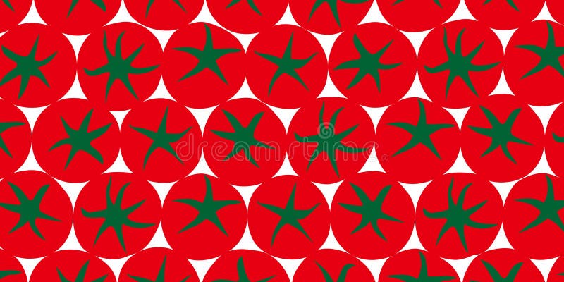 Tomato Pattern Wallpaper. Tomato Vector. Tomato on White Background ...