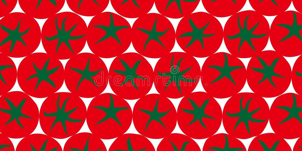 Tomato Pattern Wallpaper. Tomato Vector. Tomato on White Background ...