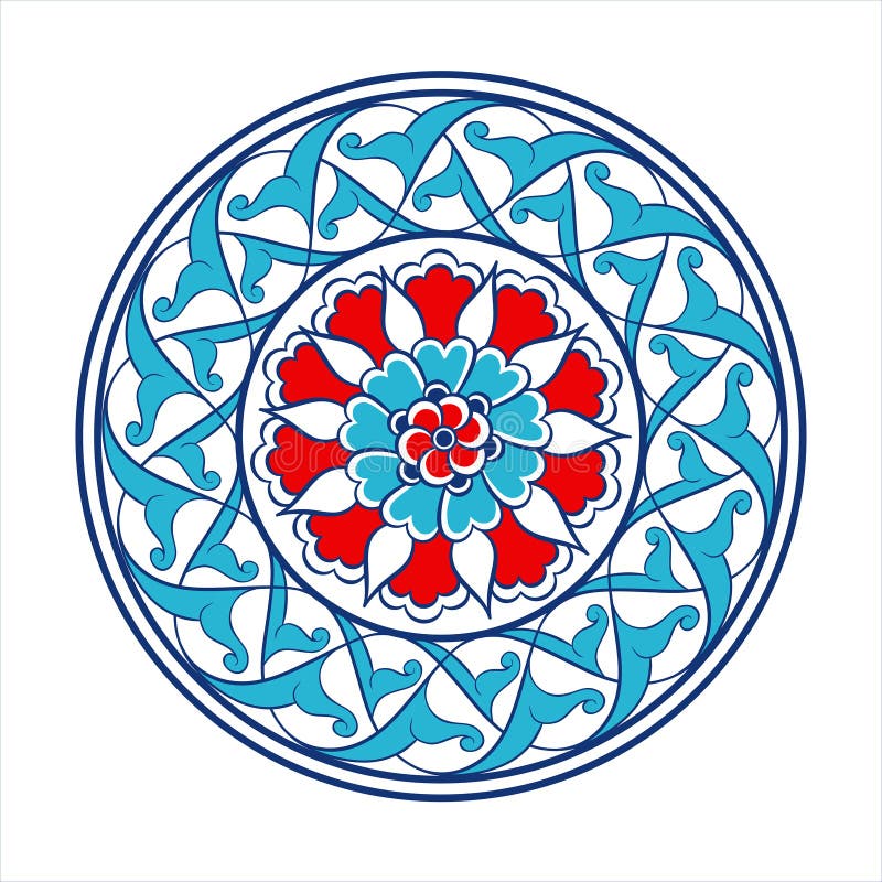 Ottoman Ancient Turkish Patterns Stock Vector - Illustration of style ...