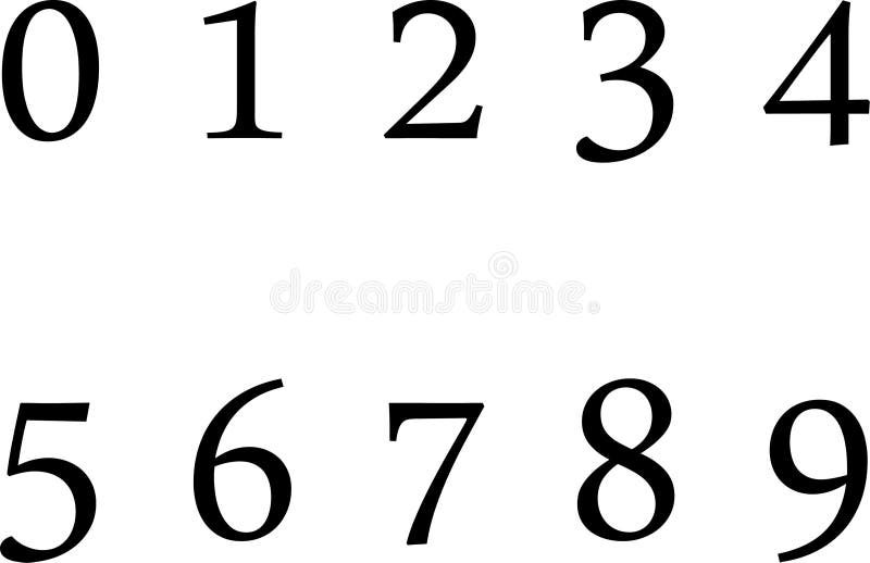 Numbers Bundle Jpg Image with Svg Vector Cut File for Cricut and ...