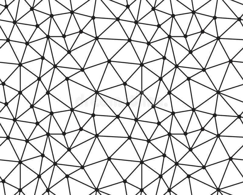 Seamless Pattern from Grid of Triangles Stock Illustration ...