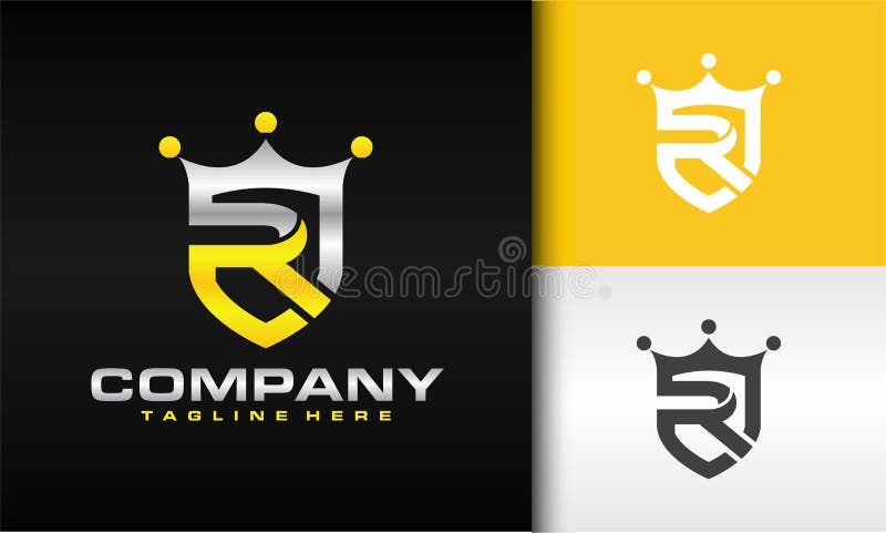 Perisai Logo General Modern Logo Seven Shield Company Stock Vector