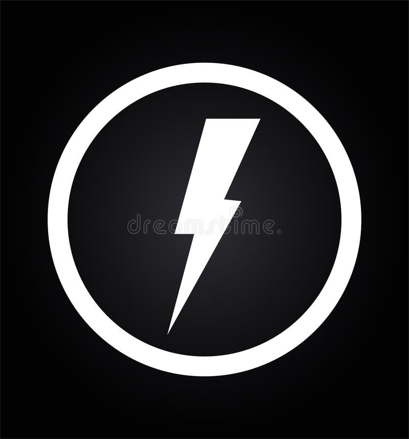 Power Sing Icon. Monochrome Style Design from Power and Energy Icon ...