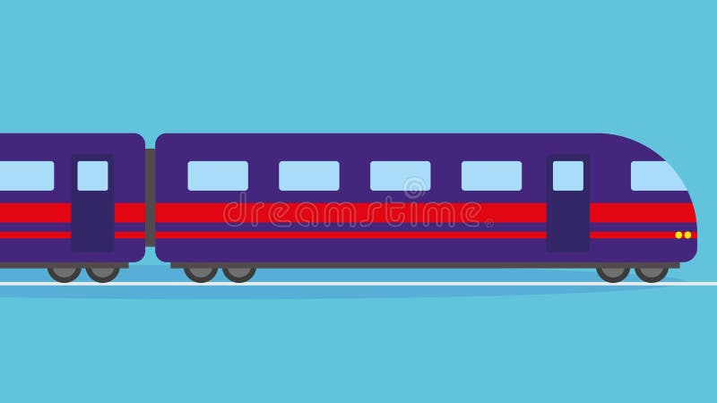 High Speed Train - Vector Clipart Stock Vector - Illustration of ...