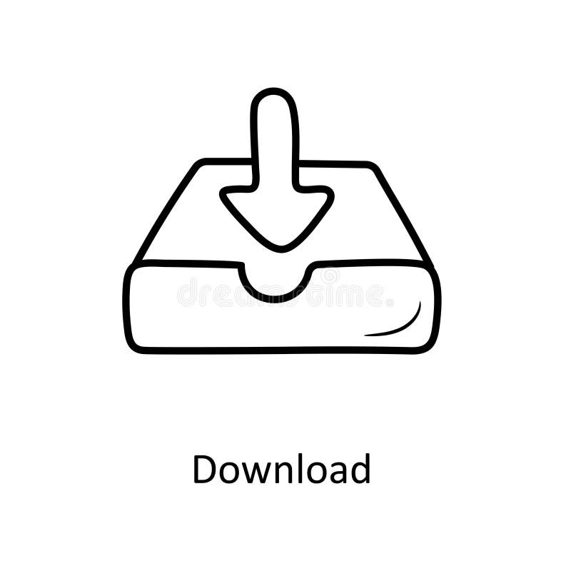 Download Solid Fill Outline Icon Design Illustration. Media Control ...