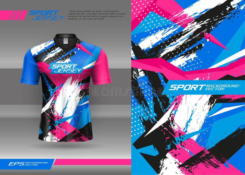 Sports Jersey Abstract Texture Design for Sublimation, Football, Racing ...