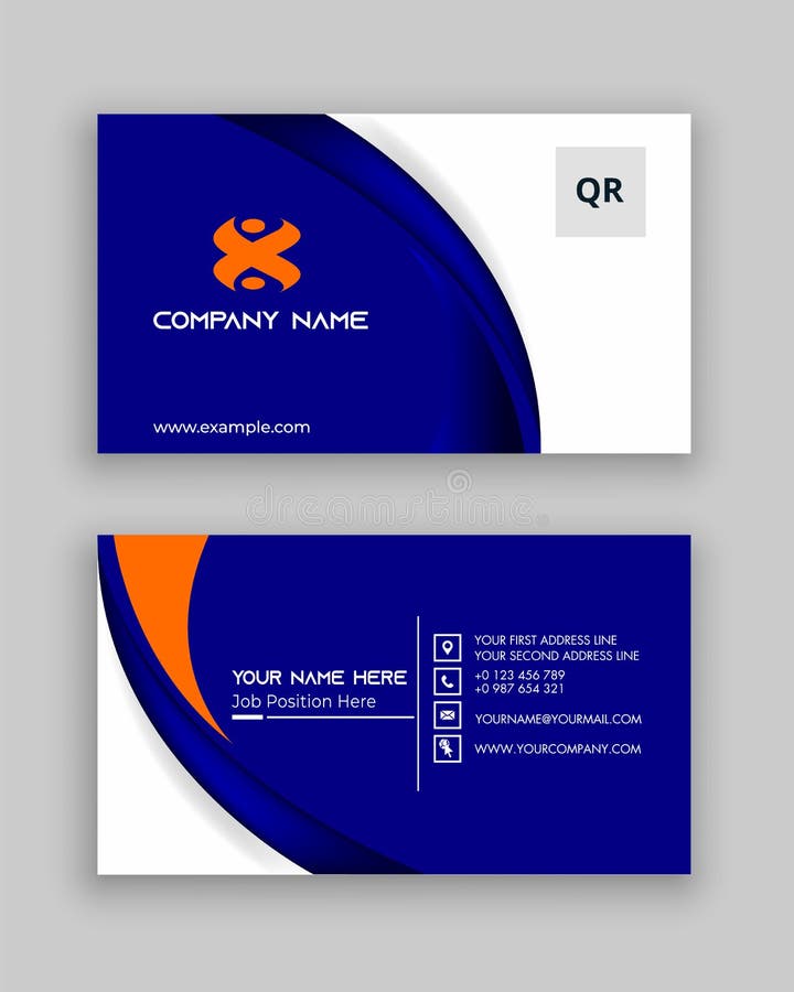 Creative and Modern Business Card Template. Elegant Luxury Business ...