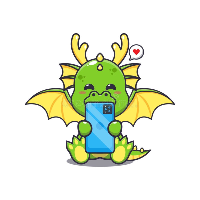 Dragon Mobile Phone Stock Illustrations – 109 Dragon Mobile Phone Stock ...