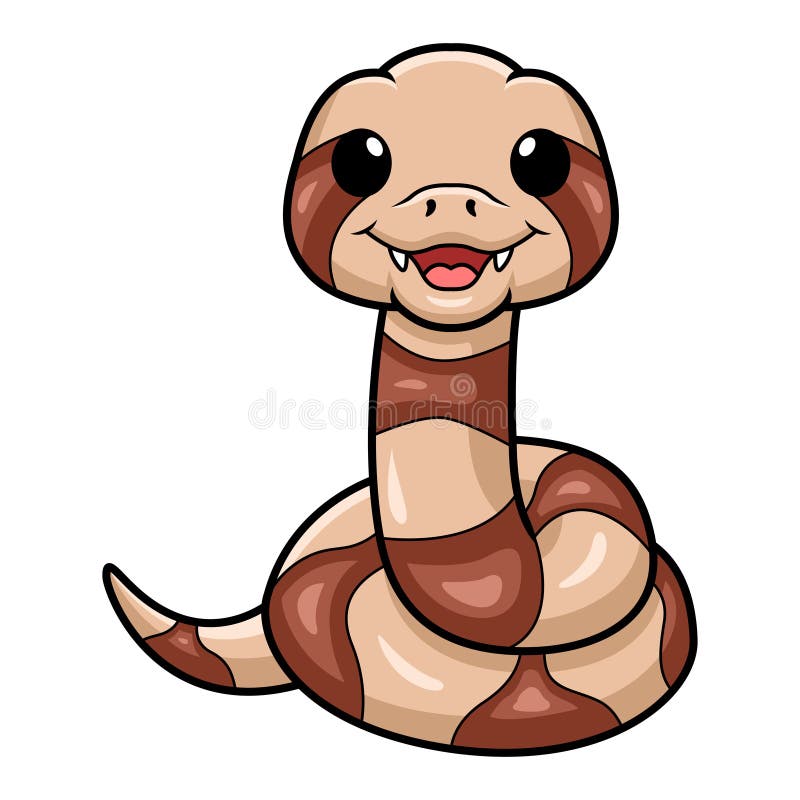 Copperhead Snake Head Drawing