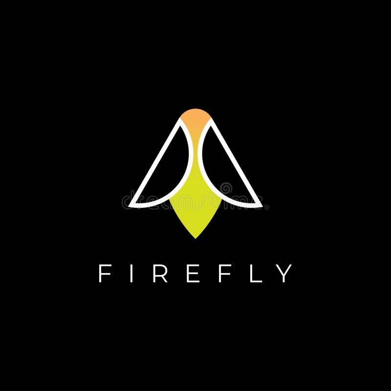 Firefly logo design stock vector. Illustration of firefly - 269512173