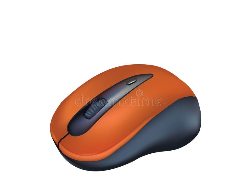 PC wireless mouse stock vector. Illustration of office - 269650109