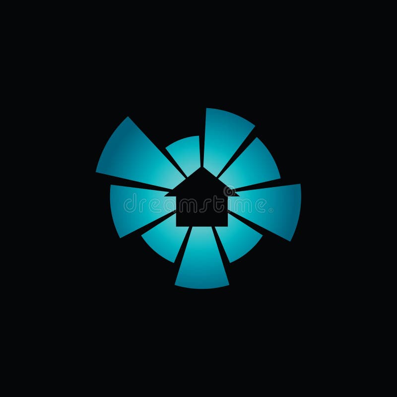 Smart Home Logo, Bright Home Logo, Bright Real Estate Logo, Smart House ...